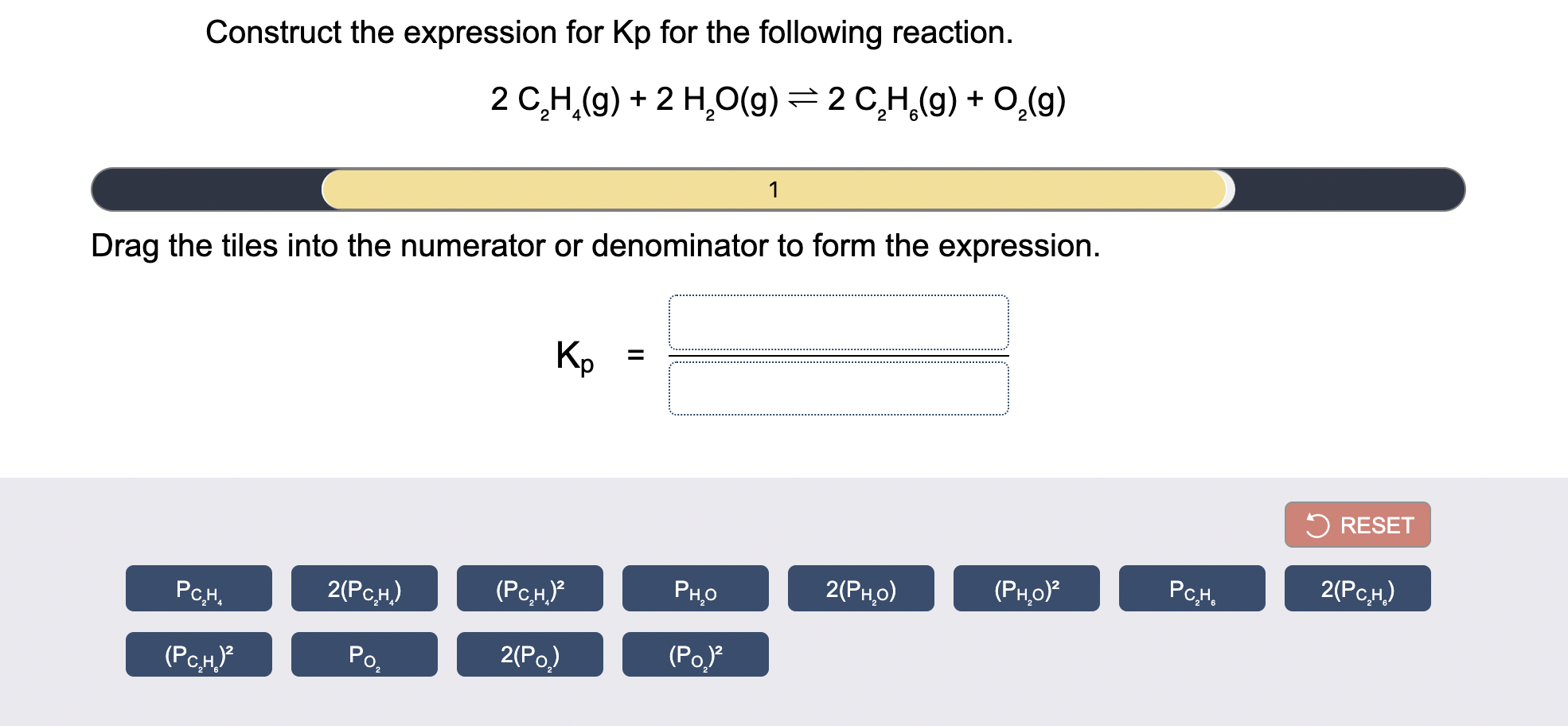 Solved Construct the expression for Kp for the following | Chegg.com