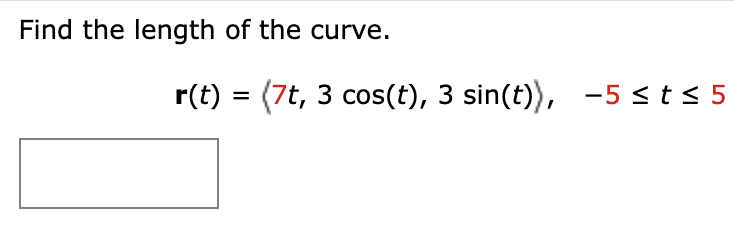 Solved Find the length of the curve. | Chegg.com