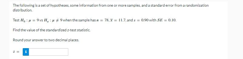 Solved The following is a set of hypotheses, some | Chegg.com