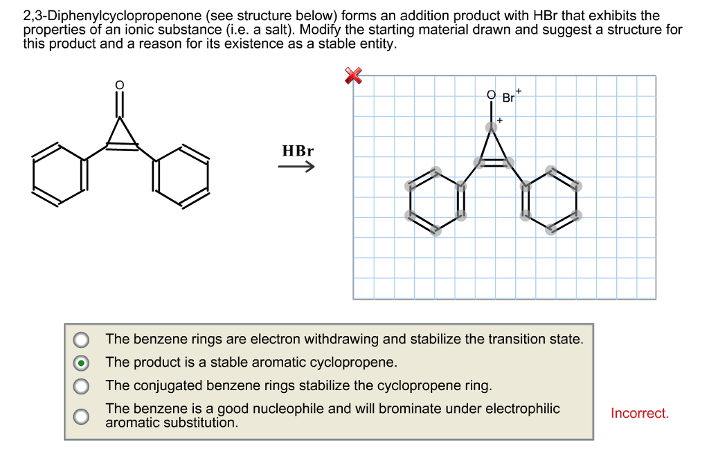 Solved 2,3-Diphenylcyclopropenone (see structure below) | Chegg.com