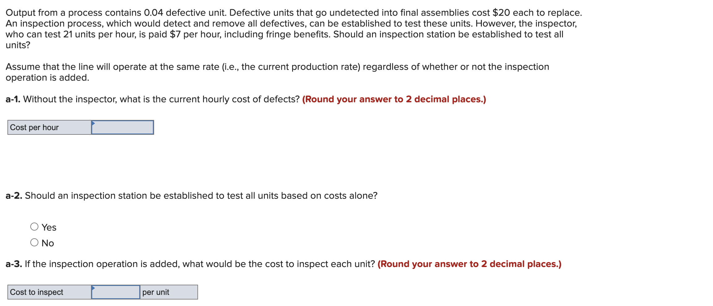 Solved Output from a process contains 0.04 defective unit. | Chegg.com