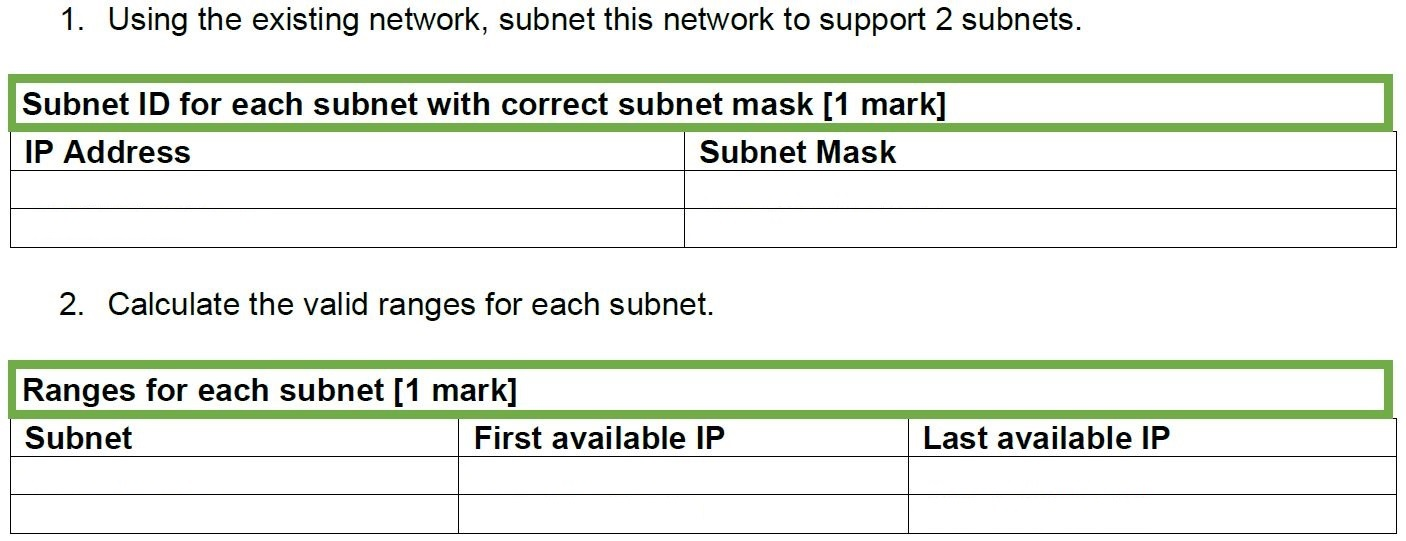 Solved A network engineer is tasked with installing a | Chegg.com