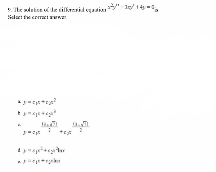 Solved open pic to see all five choices from A to E | Chegg.com