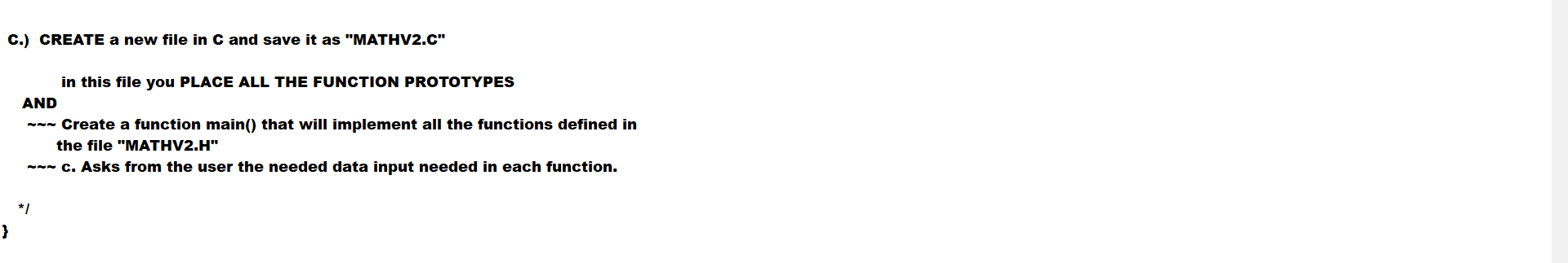 Solved SUBJECT: COMPUTER PROGRAMMING TOPIC: FUNCTIONS in | Chegg.com