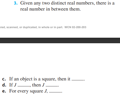 Given any two distinct real numbers, there is areal | Chegg.com