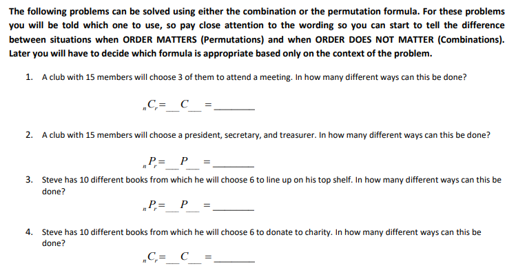 Solved The following problems can be solved using either the | Chegg.com