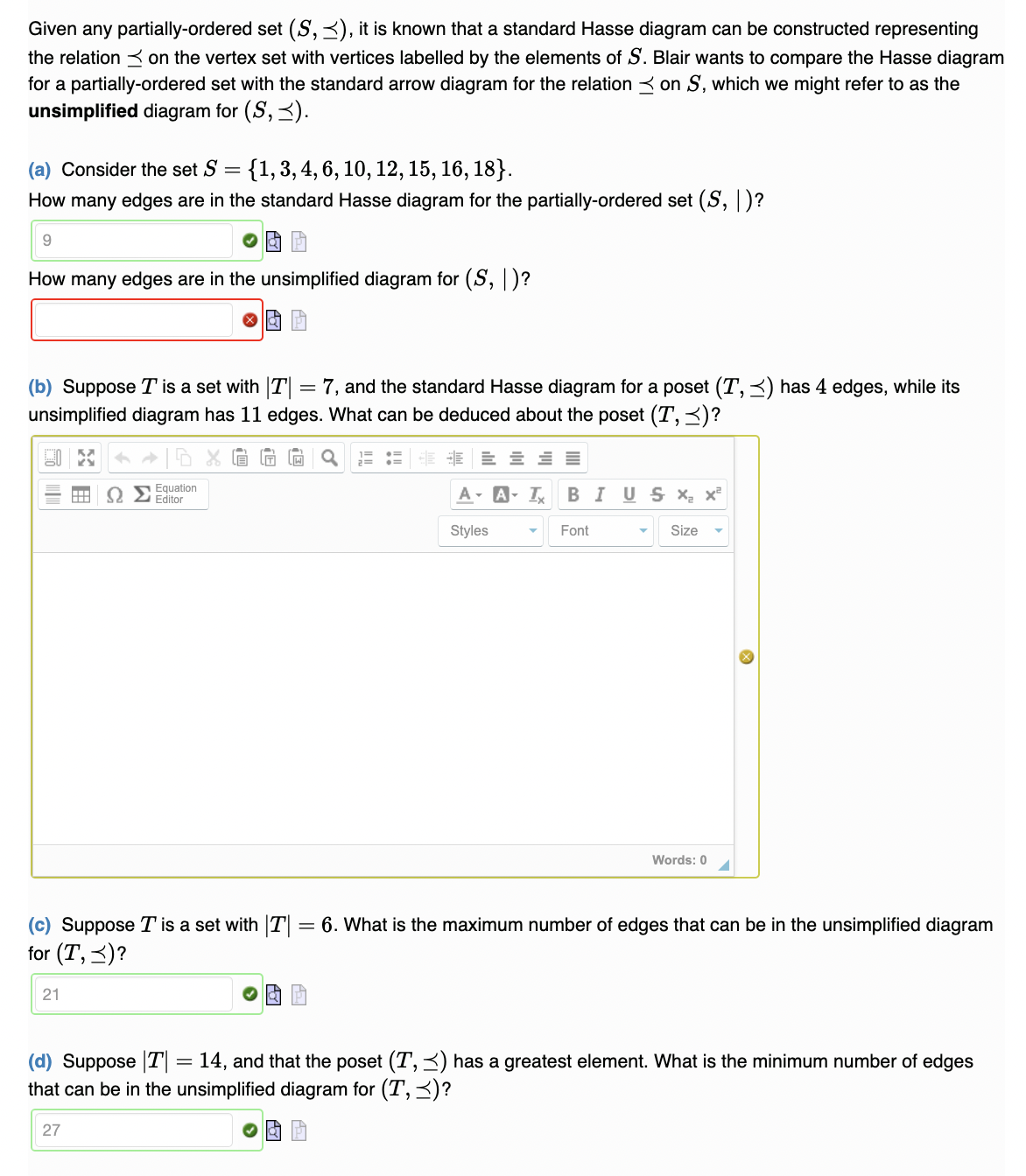 How can I solve for the second part of a) and find | Chegg.com