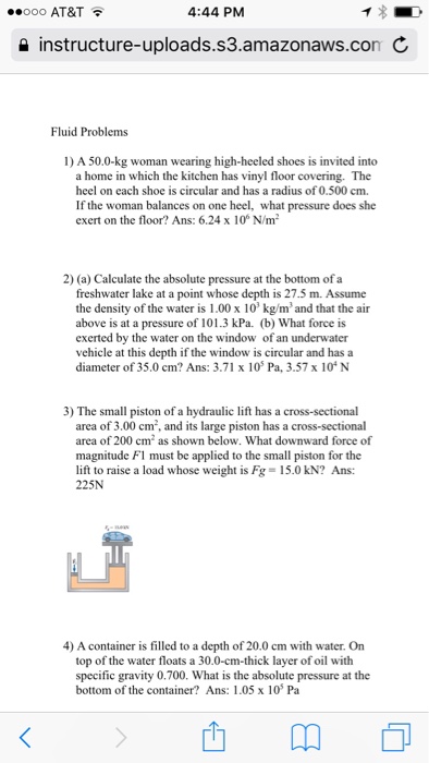 4:44 PM ooo AT&T instructure-uploads s3.amazonaws.com | Chegg.com