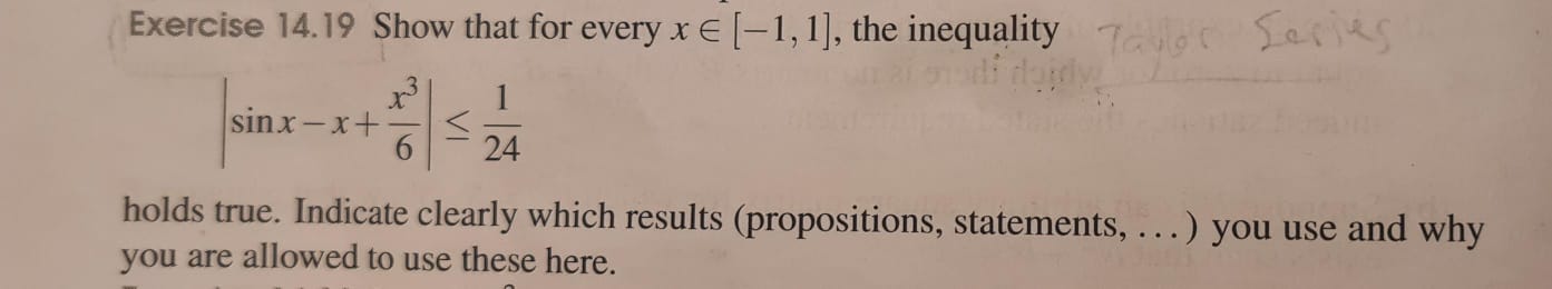 Solved Exercise 14.19 ﻿Show that for every xin[-1,1], ﻿the | Chegg.com
