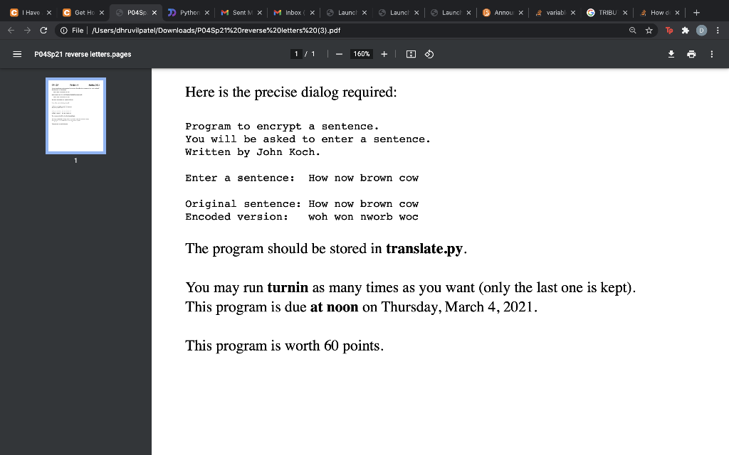 Solved I have attached my code here. I just want to encode | Chegg.com