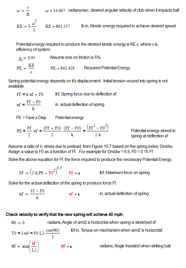 Solved INTRODUCTION: Design a spring to power a machine | Chegg.com