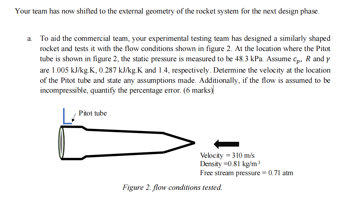 Solved Your team has now shifted to the external geometry of | Chegg.com