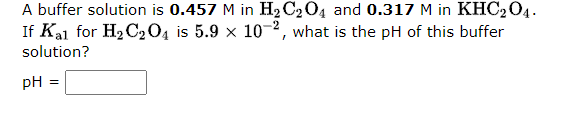 Solved A buffer solution is 0.377M in NaH2PO4 and 0.281M in | Chegg.com