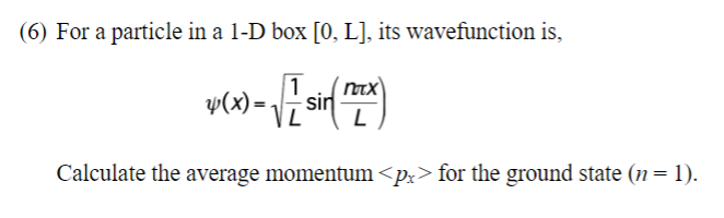 Solved (4) For a particle freely moving is a 3 dimensional | Chegg.com