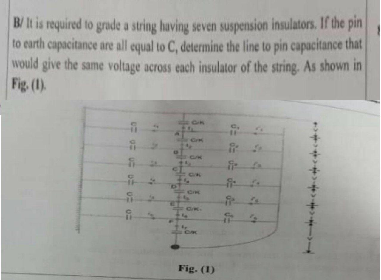 Solved B/ It is required to grade a string having seven | Chegg.com