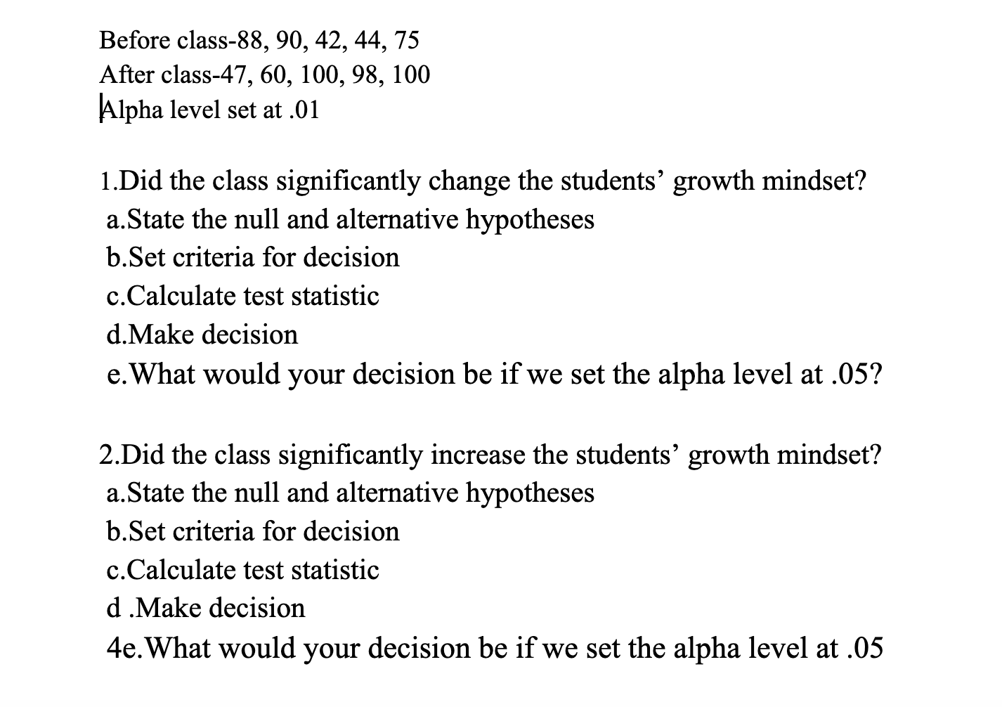 Solved Before class- 88,90,42,44,75After | Chegg.com