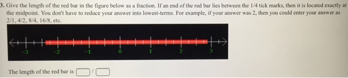 Solved 3. Give the length of the red bar in the figure below | Chegg.com
