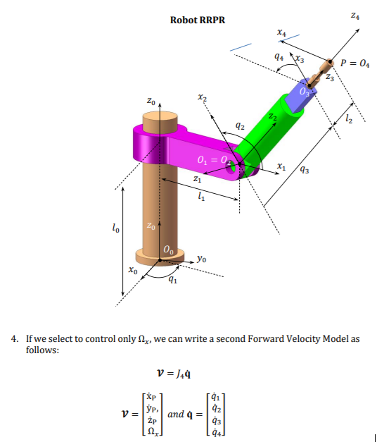24 Robot RRPR P = 04 3 Ζο 2 42 0, = 02 X1 93 21 11 10 | Chegg.com