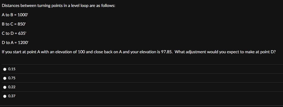 Solved Distances between turning points in ﻿a level loop are | Chegg.com