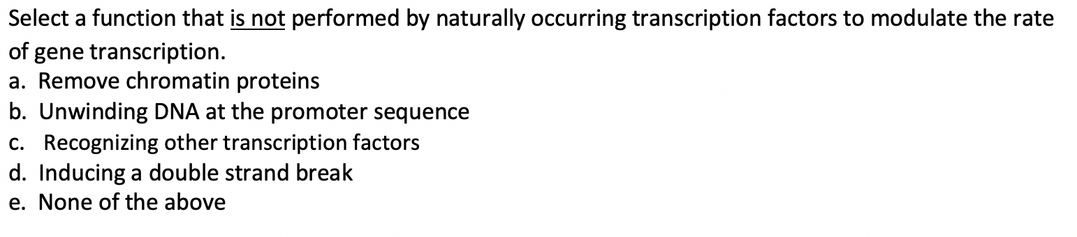 Solved a Select a function that is not performed by | Chegg.com