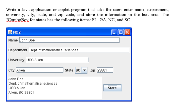 Solved Write a Java application or applet program that asks | Chegg.com Solved Write a Java application or applet program that asks | Chegg.com