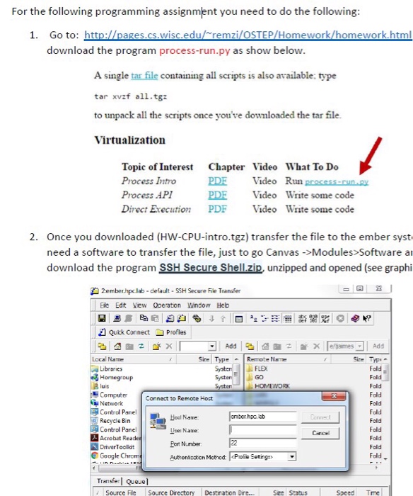 Solved Homework (Simulation) This program, process-run.py, | Chegg.com