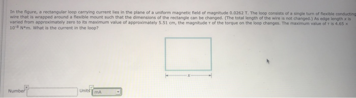 Solved In the figure, a rectangular loop carrying current | Chegg.com