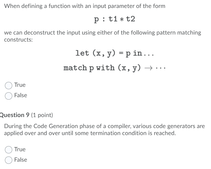 Solved When Defining A Function With An Input Parameter Of 0963