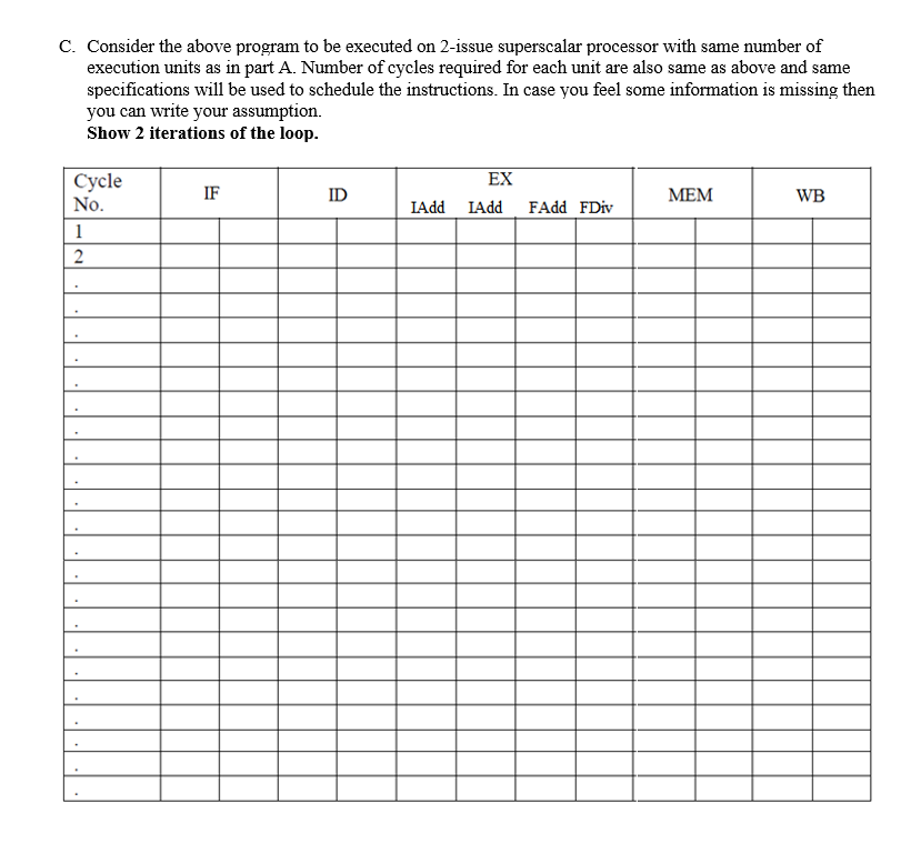 Solved Consider the following program fragment executing on | Chegg.com