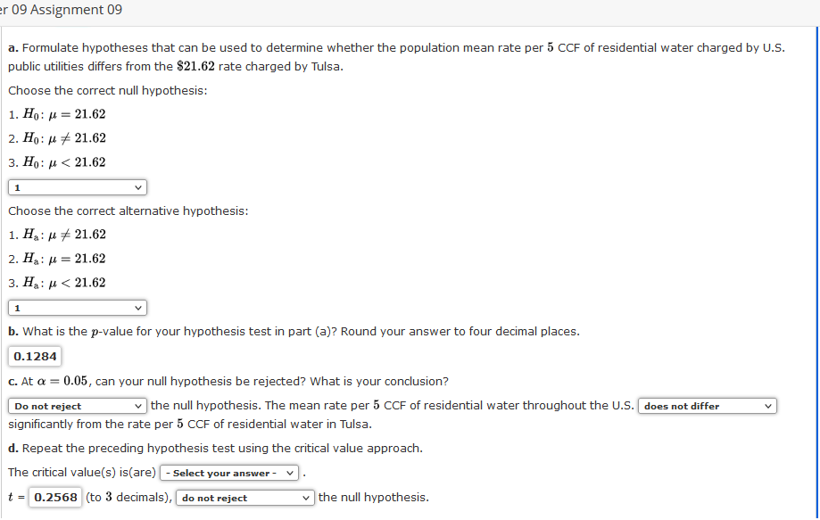 Solved On its municipal website, the city of Tulsa states | Chegg.com