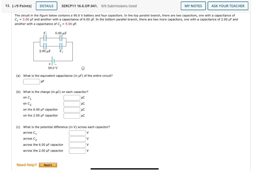 Solved The circuit in the figure below contains a 90.0 V | Chegg.com