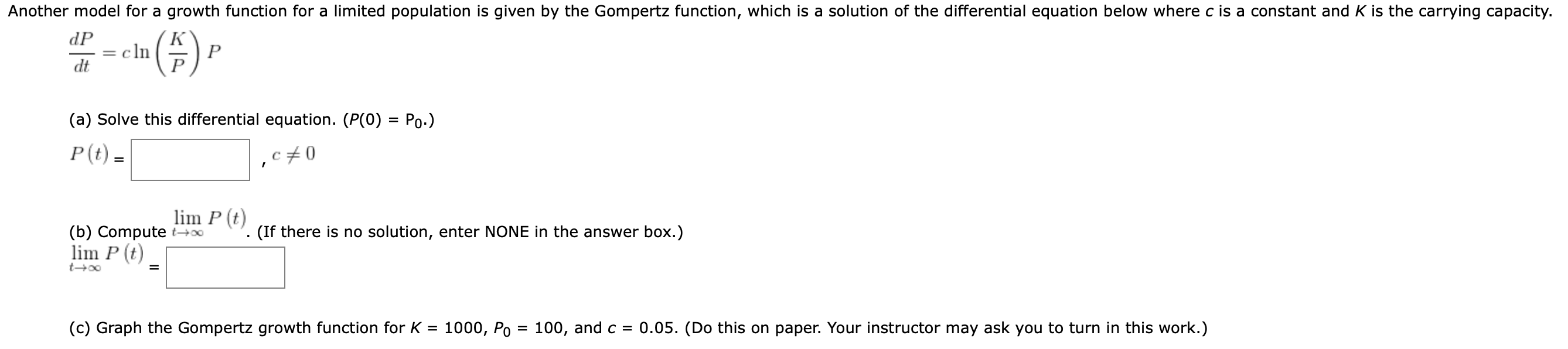 Solved In a seasonal-growth model, a periodic function of | Chegg.com