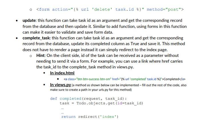 Solved In This Assignment You Will Create An App Named Todo 