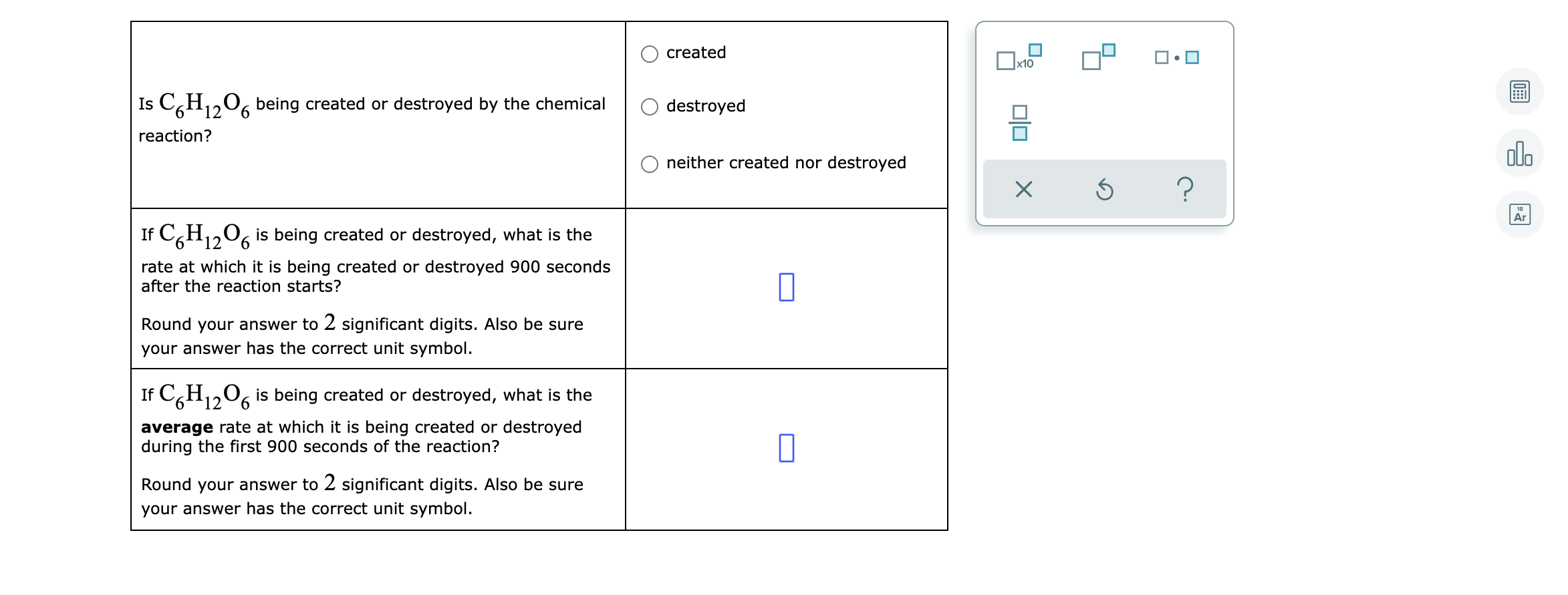 Solved Here is a graph of the molarity of glucose (C6H20) in | Chegg.com