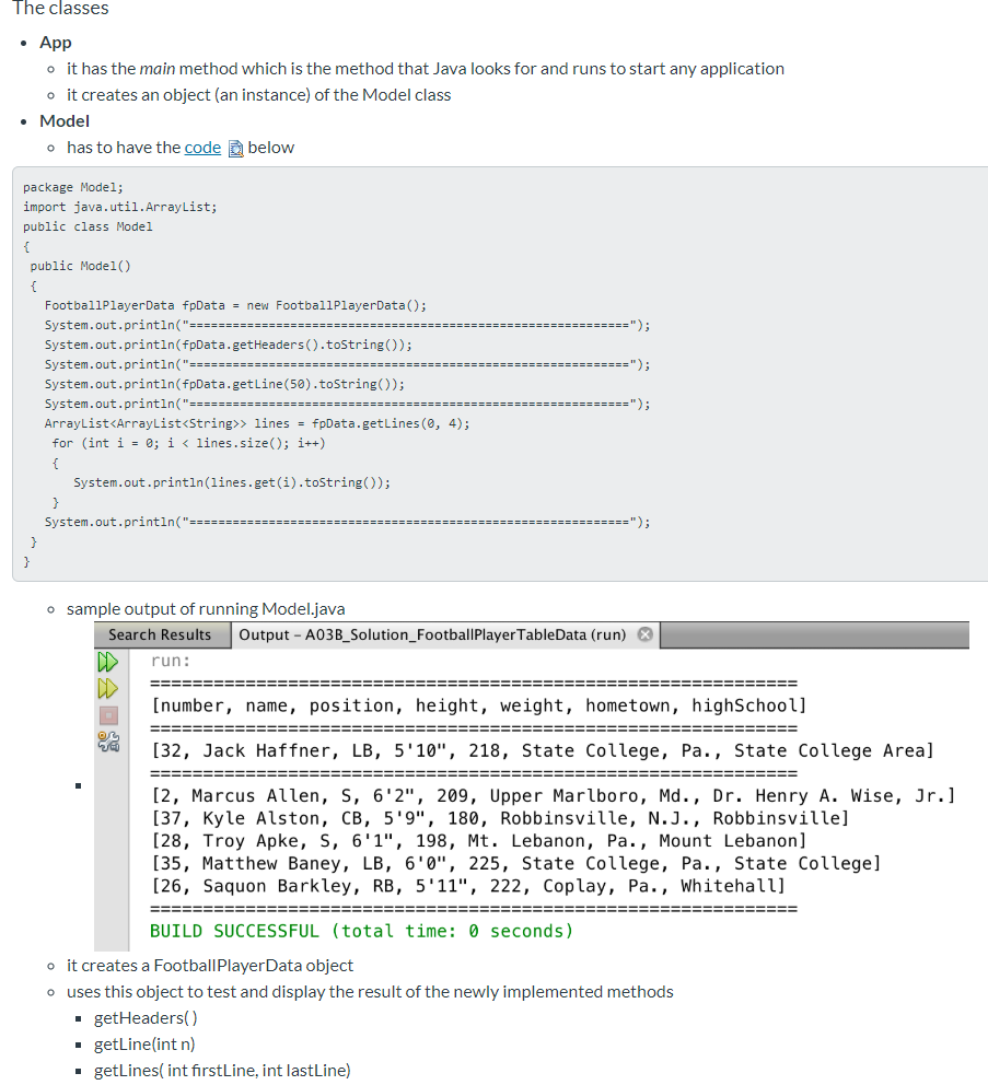 Solved Do not use the scanner class or any other user input | Chegg.com