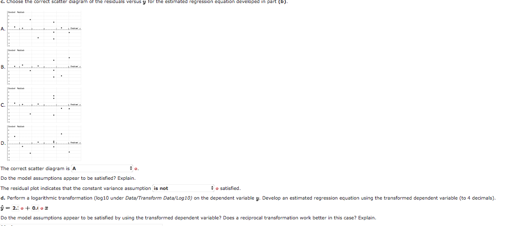 Solved eBook Consider the following data for two variables, | Chegg.com