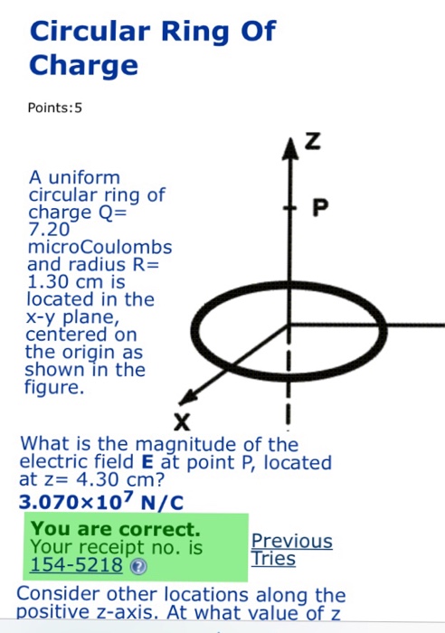 Solved What is the frequency of the small axial oscillations | Chegg.com