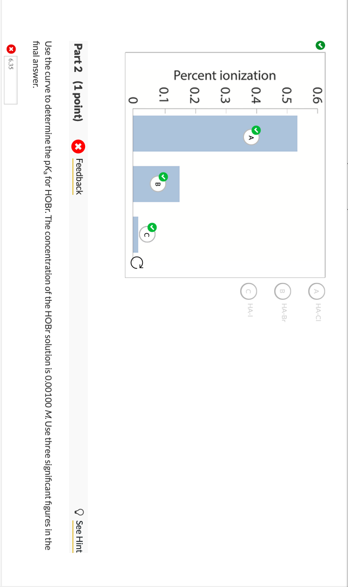 Solved Use the curve to determine the pKa for HOBr. The | Chegg.com Solved Use the curve to determine the pKa for HOBr. The | Chegg.com