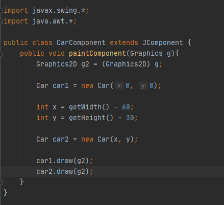 import java.awt.Graphics2D; import java.awt. | Chegg.com
