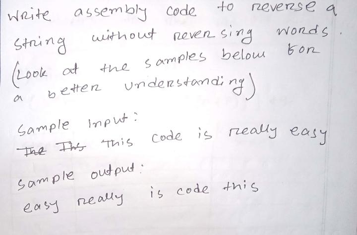 Solved (Microprocessor 8085/8086)Write an assembly code to | Chegg.com Solved (Microprocessor 8085/8086)Write an assembly code to | Chegg.com