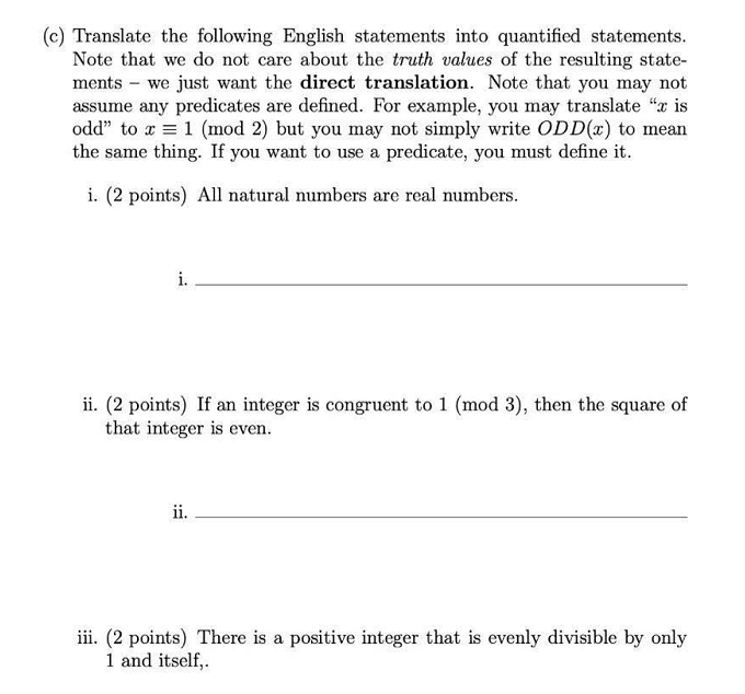 Solved (b) (6 points) Prove, using rules of inference or | Chegg.com