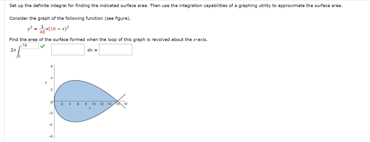 Solved Set up the definite integral for finding the | Chegg.com
