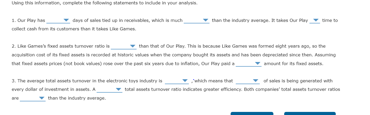Solved Using this information, complete the following | Chegg.com