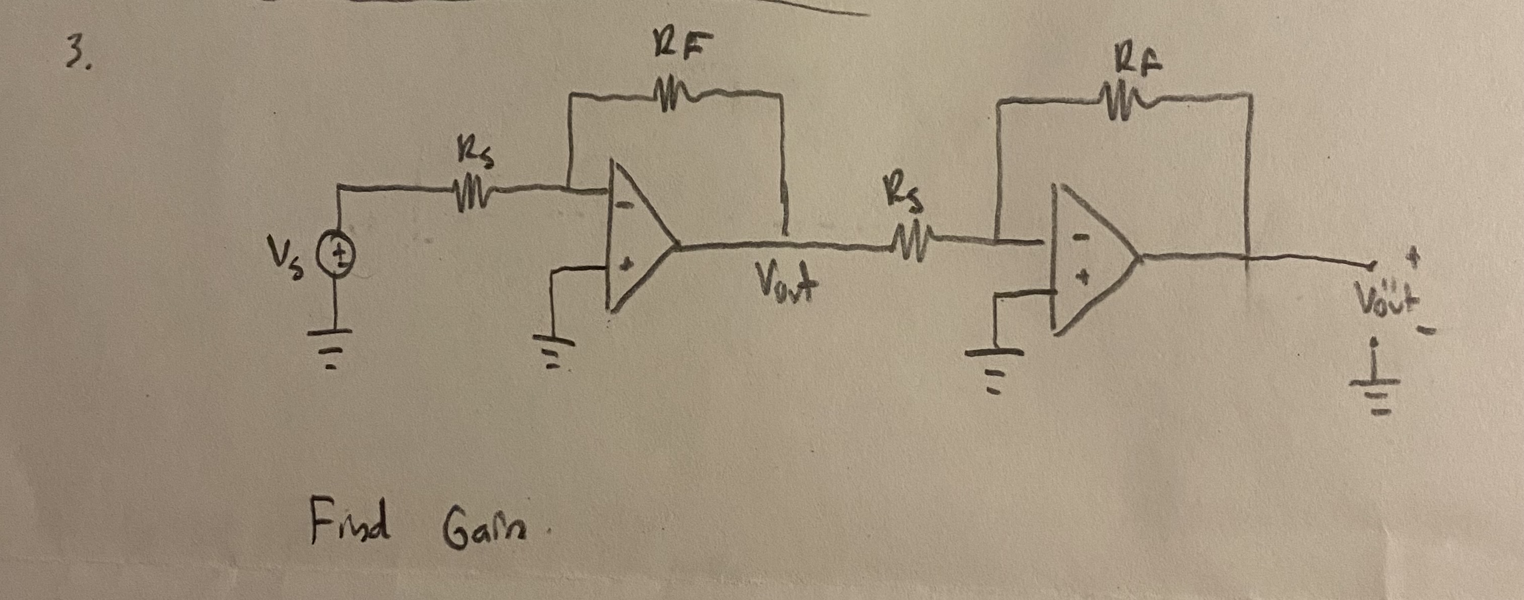 Solved Find Gain | Chegg.com