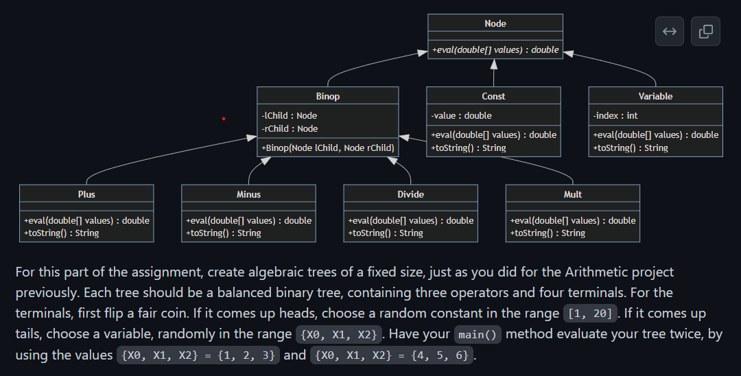 Solved Now we want to create (in the Algebra project) | Chegg.com