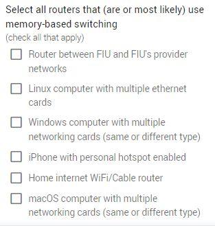 Solved Select all routers that (are or most likely) use | Chegg.com