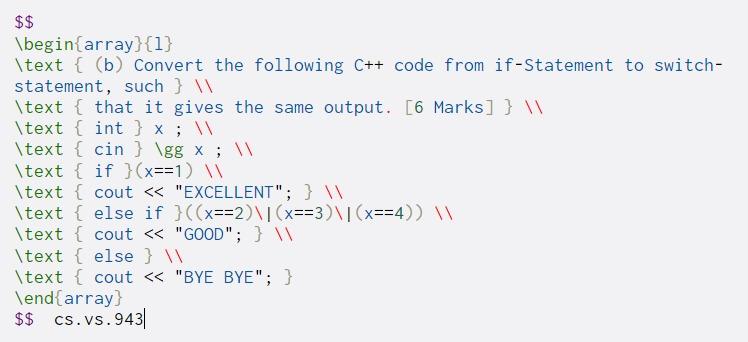 Solved $$ \begin{array}{1} \text { (b) Convert the following | Chegg.com