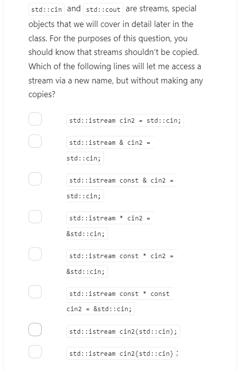 Solved Std Cin And Std Cout Are Streams Special Objects