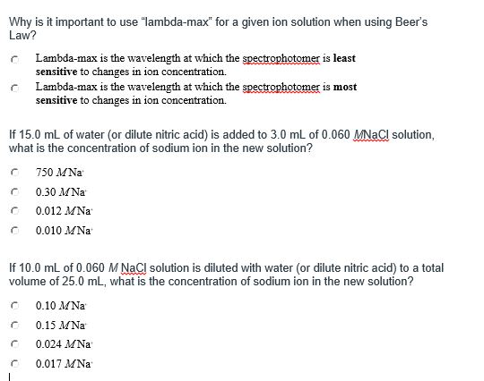 Solved Why is it important to use "lambda-max" for a given | Chegg.com