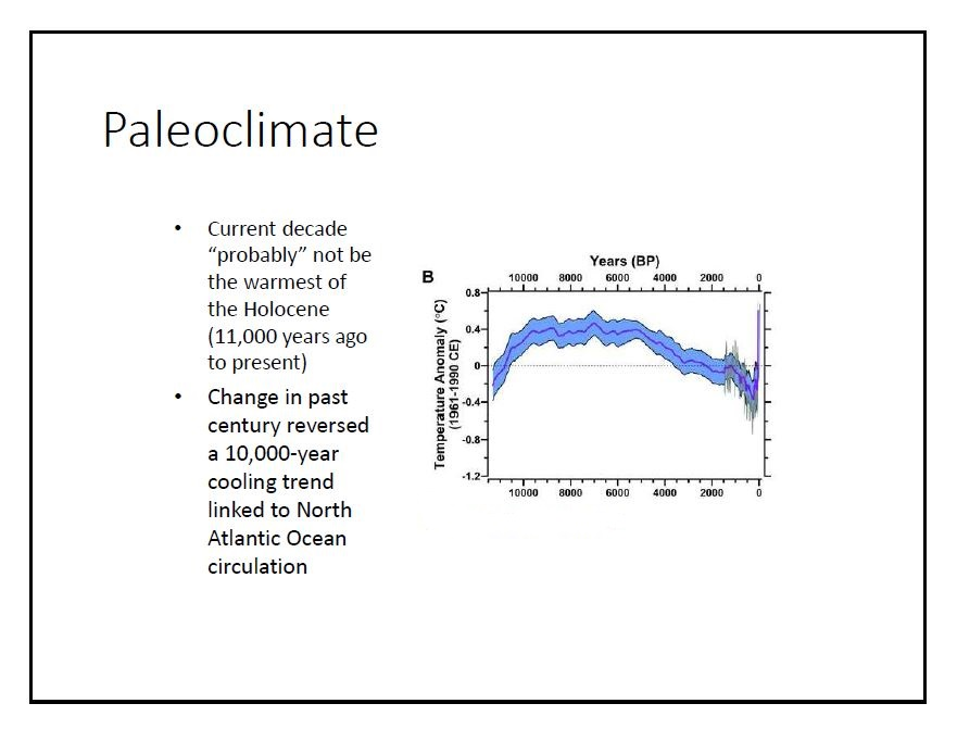 Solved Paleoclimate Reconstructed Temperature 0.6 0.4 2 0.2 | Chegg.com
